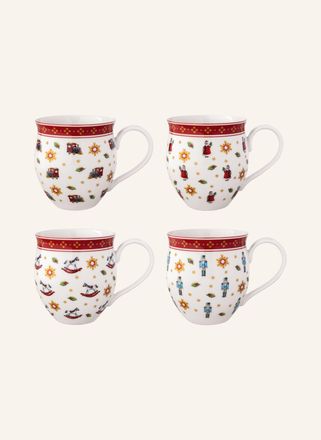 Villeroy & Boch Becherset, Jubil&auml;um, 4-Teilig Toys Delight weiss