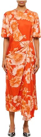 Erdem Femme, Robes, Orange, Taille: 36 FR Robes Maxi