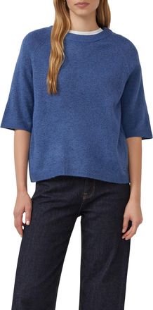 s.Oliver Damen Pullover Kurzarm 2167999 Blue 38