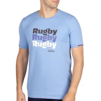 Shilton T-Shirt Triple Rugby Homme M/Ciel