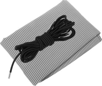 Supvox Ersatzstoff für Klapp Lounge Stuhl Atmungsaktiv Strapazierfähig mit Befestigungsseil Outdoor Camping Liegestuhl Bezug Ersatzbespannung für Garten Balk