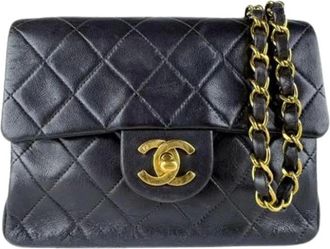 Chanel Pre-owned Sac bandouli&egrave;re vintage - Femme - Pre-owned - Noir - Taille: ONE Size