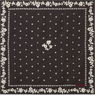 Claudie Pierlot Bedrucktes quadratisches Halstuch