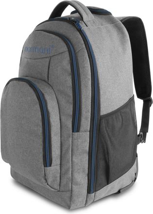 Normani Trolley-Rucksack Schulrucksack | Rucksack mit Rollen und Trolleygriff | Handgep&auml;ck 30 L Blau 30 Liter
