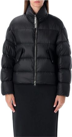 Moncler Femme, Vestes, Noir, Taille: 38 FR Blas Short Down Jacket