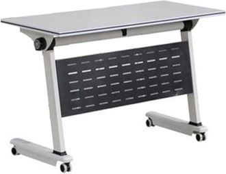 Generic Klapptisch, moderner Klapptisch f&uuml;r Konferenzen und Schulungen mit 360&deg; ger&auml;uschlosen Rollen, vielseitiger B&uuml;ro- und Besprechungstisch, 8-teiliges Set