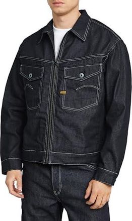 G-Star G-Star Homme Veste Dakota Zip, Bleu (raw denim D26128-D956-001), L