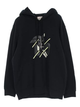 Hermès hoodie à patch logo années 2010 - Noir