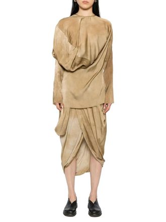 Uma Wang Gink Skirt - Brown
