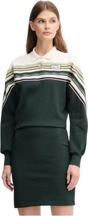 Lacoste Damen, Kleider, Gr&uuml;n, LGr&ouml;&szlig;e