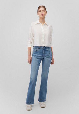 Mavi Langarmbluse CROPPED SHIRT Cropped Bluse