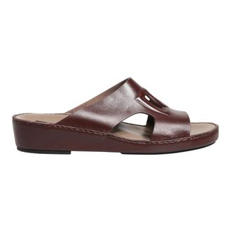 Dolce & Gabbana Slides Sandalen - - Shoes - Herren - Braun - 44 EU