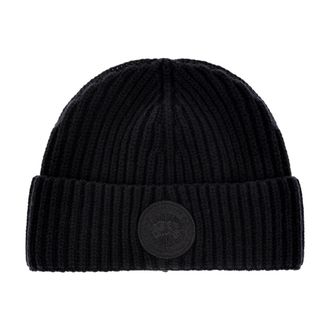 Canada Goose Wollm&uuml;tze mit Logo-Patch - - Accessories - unisex - Schwarzk - ONE SIZE