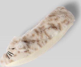 Capelli Hausschuhe aus Kunstfell mit rutschhemmender Sohle