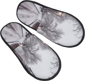 Generic Slippers Rue De La Neige Légers Pantoufles Anti Odeur Chaussons Pour La Maison Hôtels Automne L