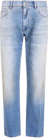 Maison Margiela Homme, Jeans, Bleu, Taille: W33 Jean 5 Poches