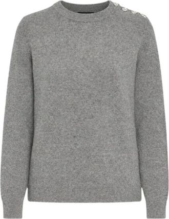 Zadig&Voltaire Femme, Pulls, Gris, Taille: 36 FR Pull col rond