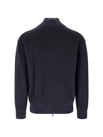 Closed Mens Sweaters Blue Cotton