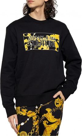 Versace Jeans Couture Homme, Sweatshirts et sweats &agrave; capuche, Noir, Taille: S SweaT-shirts