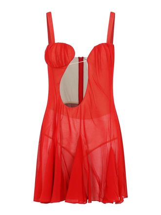 Nensi Dojaka Robe Courte - Rouge
