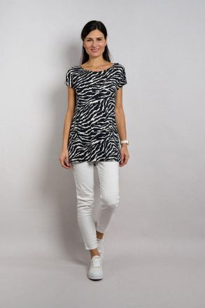 Seidel Moden Longshirt Otto exclusiv mit Animal-Print/aus Viskose- MADE IN GERMANY