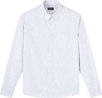 A.P.C. A.p.c., Homme, Chemises, Blanc, Taille: XL Casual Chemises