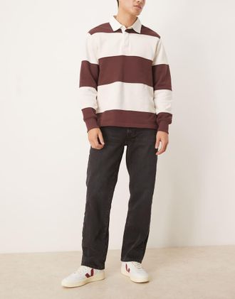 Abercrombie & Fitch Jean droit - Noir