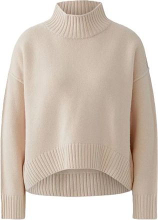 Oui Femme, Pulls, Beige, Taille: 38 FR Pullover