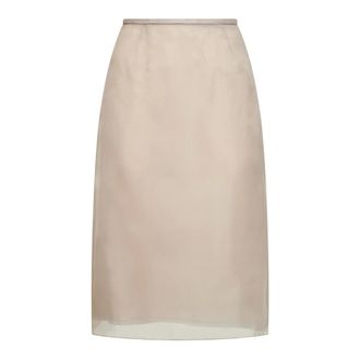 Blanca Vita Femme, Jupes, Beige, Taille: 36 FR Agata Midi Skirt