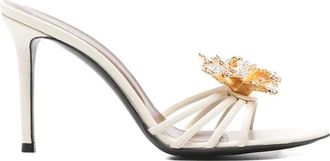 Giuseppe Zanotti Femme, Chaussures, Beige, Taille: 36 EU Mules &agrave; talons