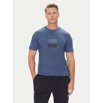 HUGO BOSS T-Shirt Dusplit 50542784 Dunkelblau Regular Fit