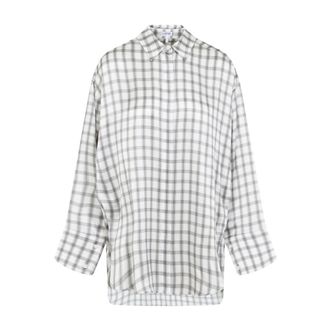 Loewe Femme, Blouses et Chemises, Blanc, Taille: 36 FR Silk Shirt