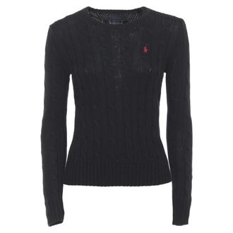 Ralph Lauren Femme, Pulls, Bleu, Taille: 38 FR Pulls &agrave; col rond