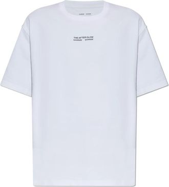 Sams&oslash;e & Sams&oslash;e Homme, Tops, Blanc, Taille: L Sauni T-shirt