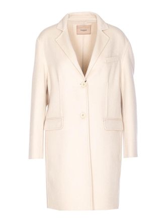Twinset Manteau Court - Blanc