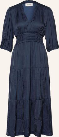BA&SH Ba&Sh Satinkleid Cleli Mit 3/4-Arm blau
