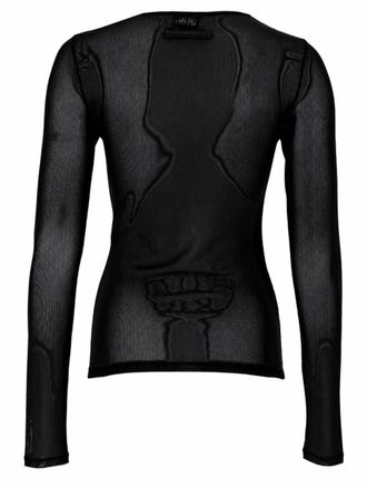 Jean Paul Gaultier Stretch Polyamide Bodysuit - Black
