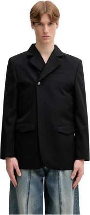 Ader Error Blazer Product 3 - Homme - Vestes - Noir - Taille: XL