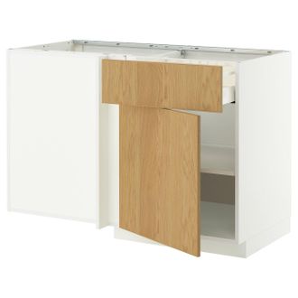 IKEA METOD / MAXIMERA Eckunterschrank mit Schublade+Boden