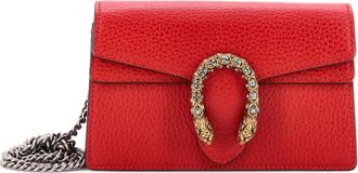 Gucci Dionysus Bag Leather Super Mini clutch bag - Rot