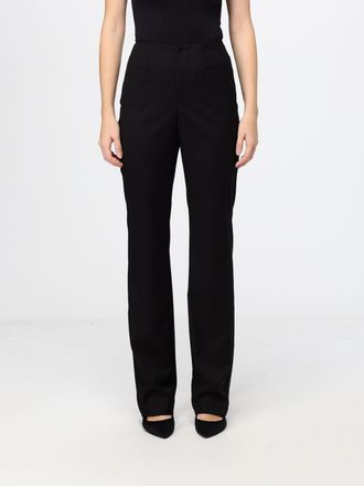Mar De Margaritas Pantalon droit taille haute &agrave; fermeture dissimul&eacute;e