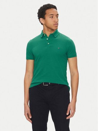 Tommy Hilfiger Poloshirt 1985 MW0MW17771 Gr&uuml;n Slim Fit