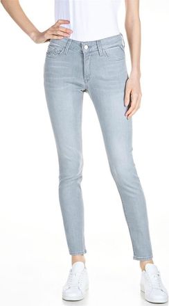 Replay Damen Luzien Powerstretch Denim Jeans, 95 Light Grey, 31W / 30L