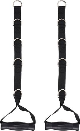 BESPORTBLE 2st&uuml;cke Hochleistungs-Zugband Mit Griffen F&uuml;r Fitness Widerstandsband F&uuml;r Krafttraining Schwarz F&uuml;r Klimmz&uuml;ge Fitnessger&auml;te Und Multifunktionales Trai