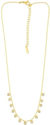 Dansk Copenhagen Joy Wasserdichte Kurze CZ Multi Kristall Halskette - - Accessories - Damen - Gelb - ONE SIZE