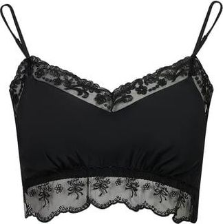 Simone Rocha Brassi&egrave;re zipp&eacute;e &agrave; empi&egrave;cement en dentelle