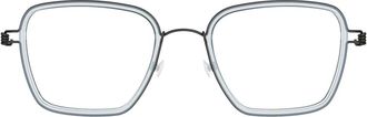 Lindberg unisex, Accessoires, Bleu, Taille: 50 MM Air Titanium Rim Ebbe