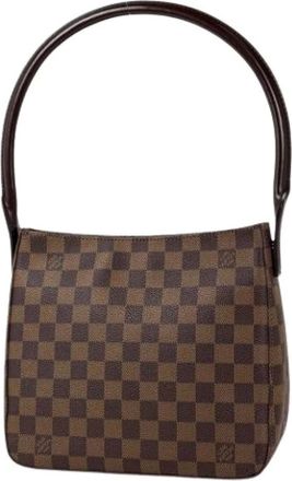 Louis Vuitton Sac cabas Damier toile Pre-owned - Femme - Pre-owned - Brun - Taille: ONE Size