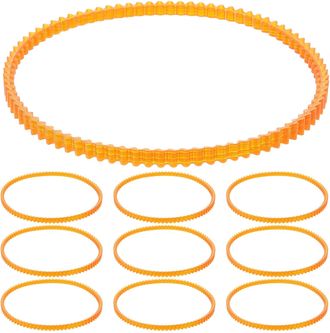 Pretyzoom GETAJGHSD 10 St&uuml;ck Tretn&auml;hmaschinenriemen aus Robustem Pu Material Ersatzriemen f&uuml;r Vintage Haushaltsn&auml;hmaschinen Praktisches N&auml;hmaschinenzubeh&ouml;r mit 