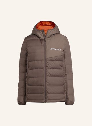 ADIDAS TERREX Adidas Terrex Terrex Multi Light Down Climawarm Kapuzenjacke braun